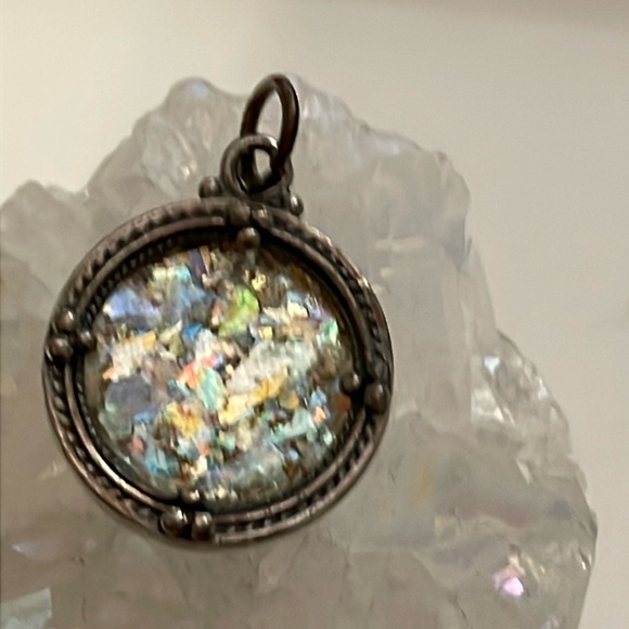 Roman Glass | Jewelry | Roman Glass Pendant | Poshmark
